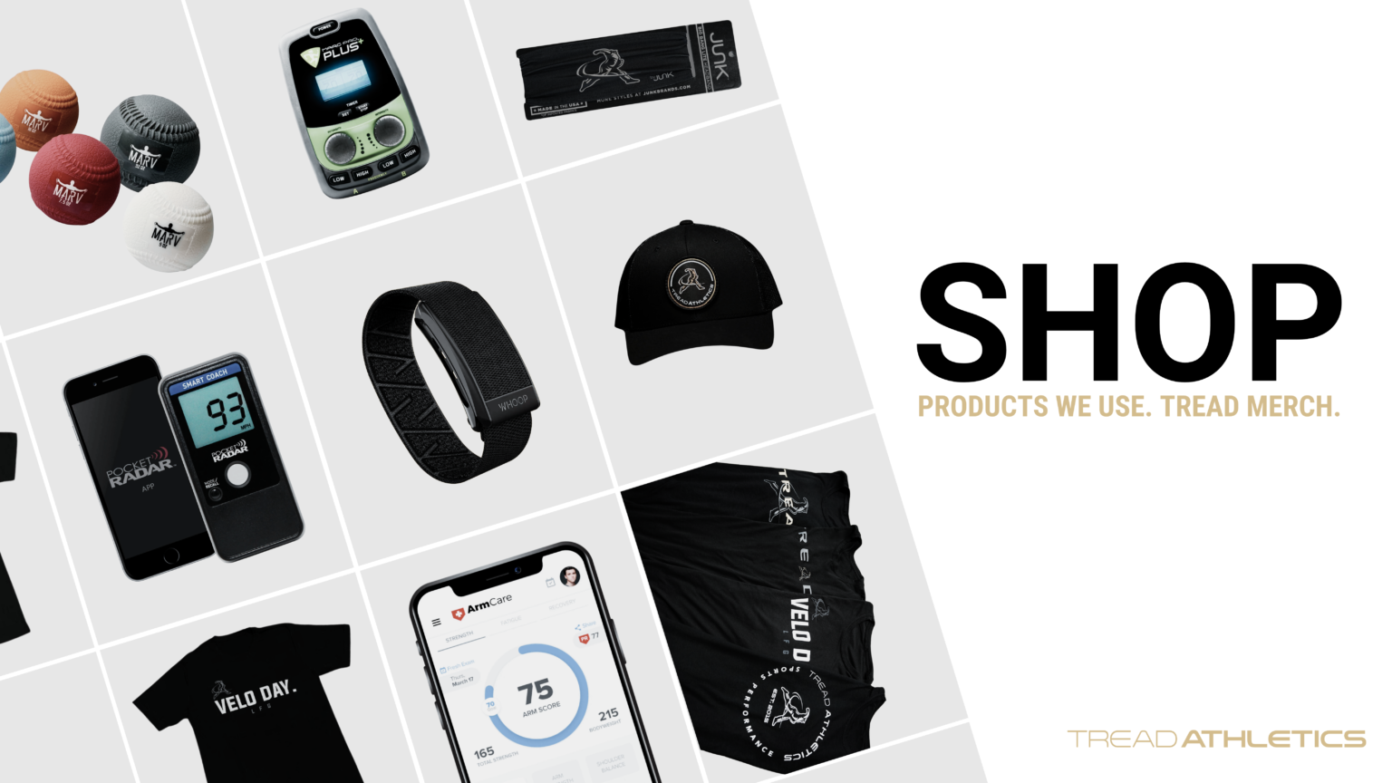 Tread - Baseball Products Page